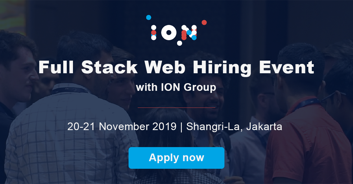 ION Group - Jakarta Hiring Event